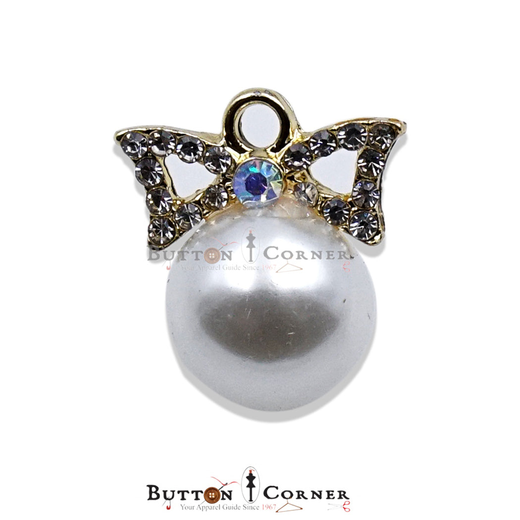 Fancy Pearl Hanging Button – Button Corner
