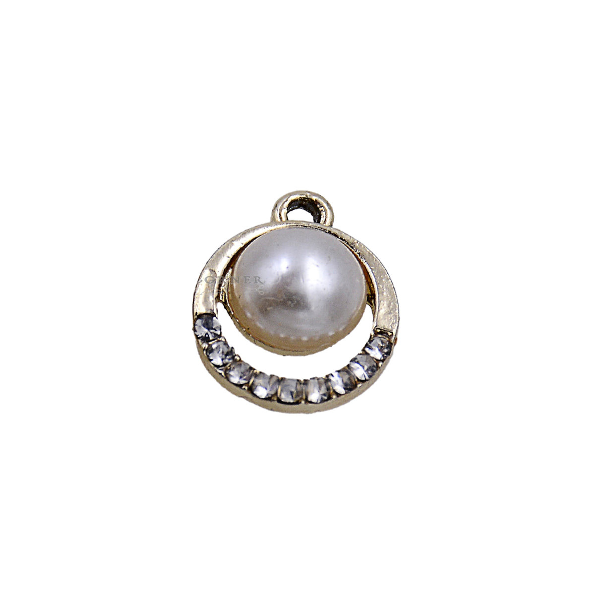 Round Shape Pearl Hanging – Button Corner