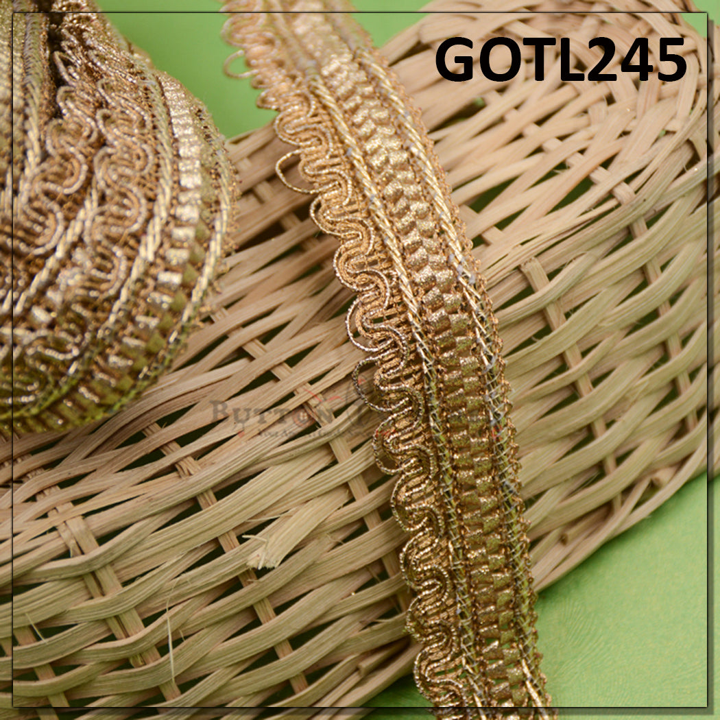 Fancy Gota Lace – Button Corner