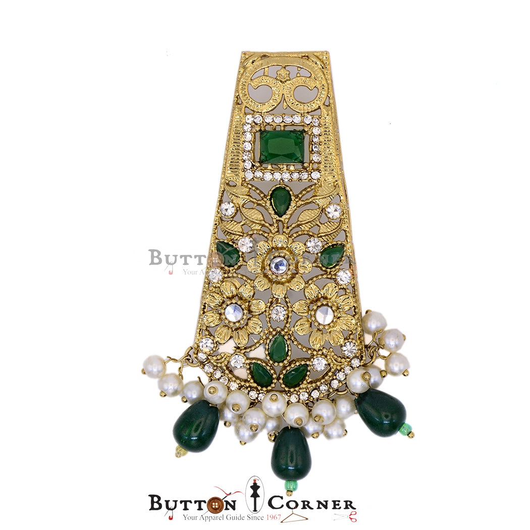 Fancy Kundan Button – Button Corner