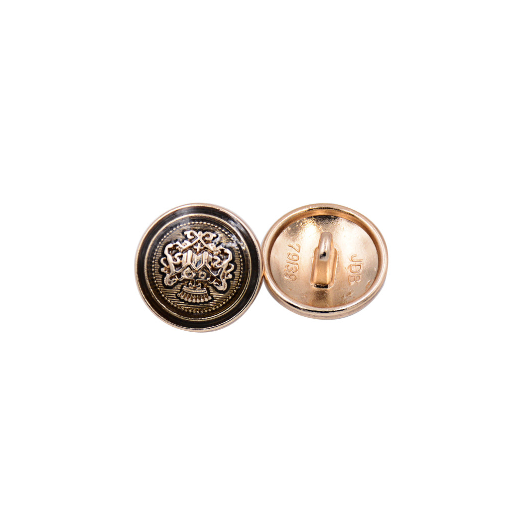 Crown Lion Design Metal Suiting Button – Button Corner