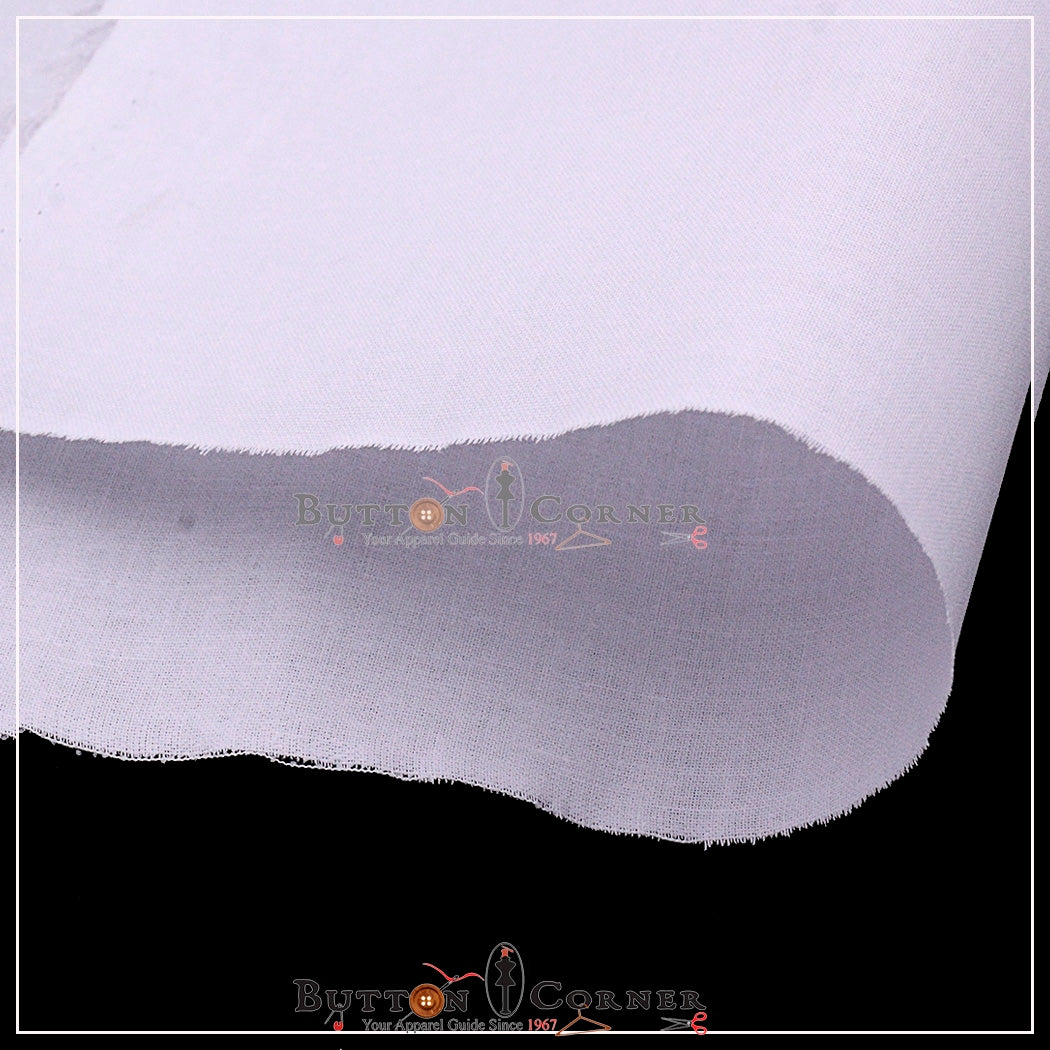 2060 Cotton Fusing – Button Corner