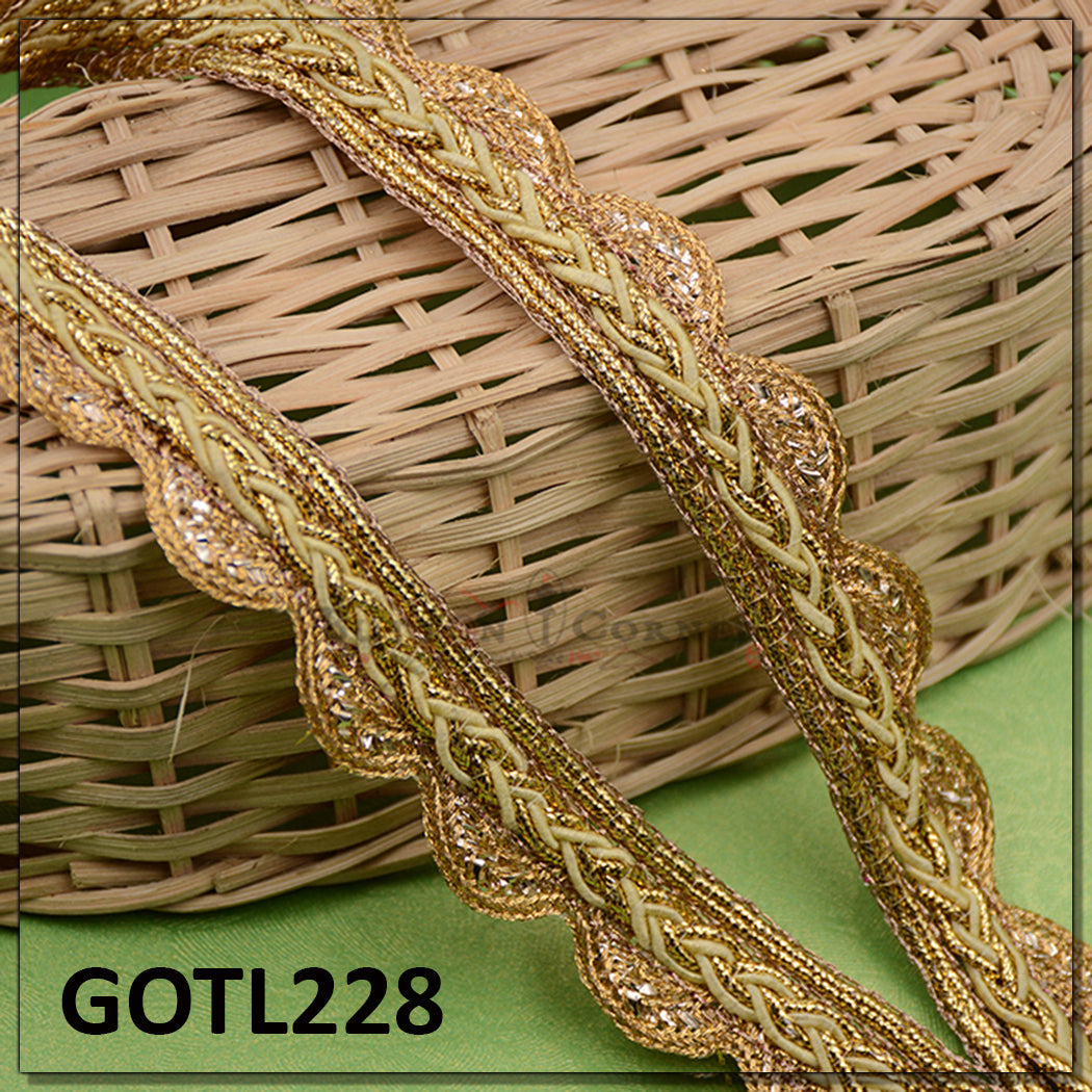 Fancy Gota Lace – Button Corner