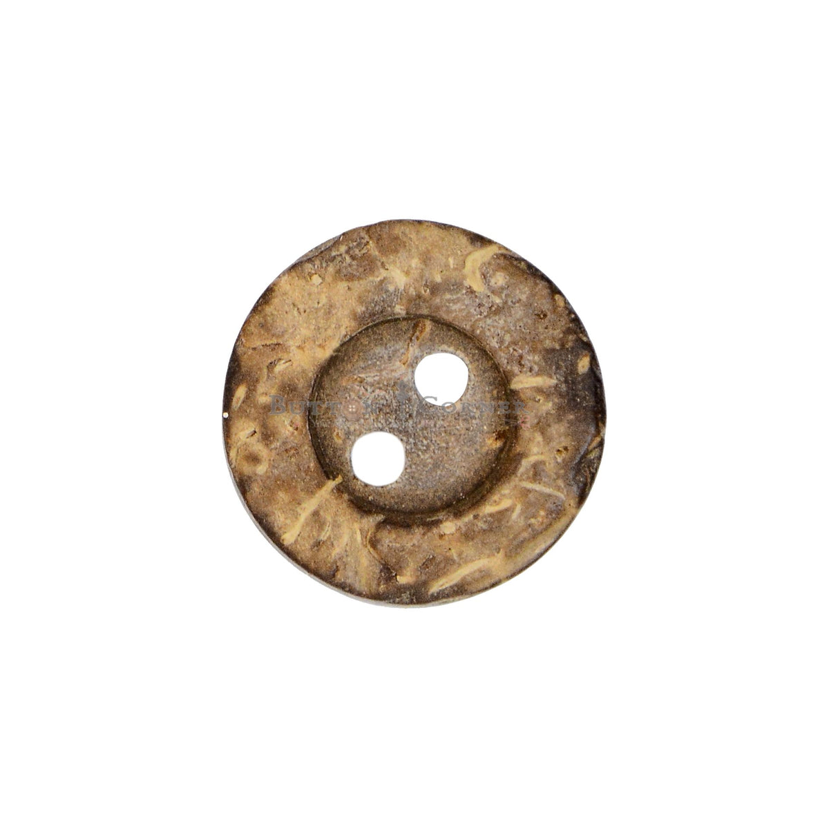 Grunge Texture 2 Hole Coconut Button – Button Corner