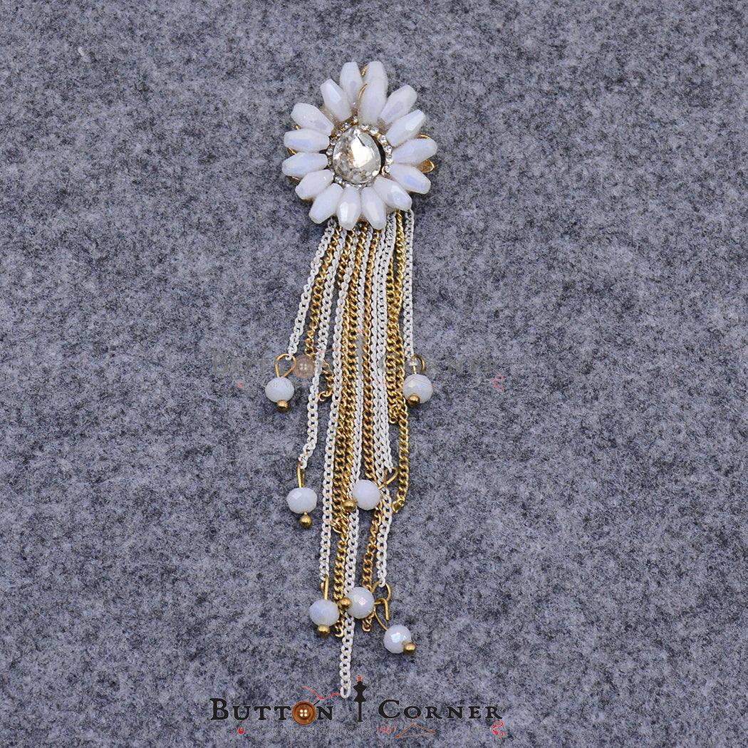 Fancy Cut Dana Stone Hanging Button – Button Corner