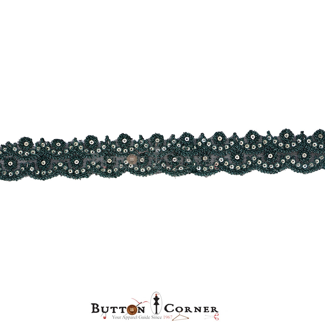 Fancy Sequence Lace – Button Corner