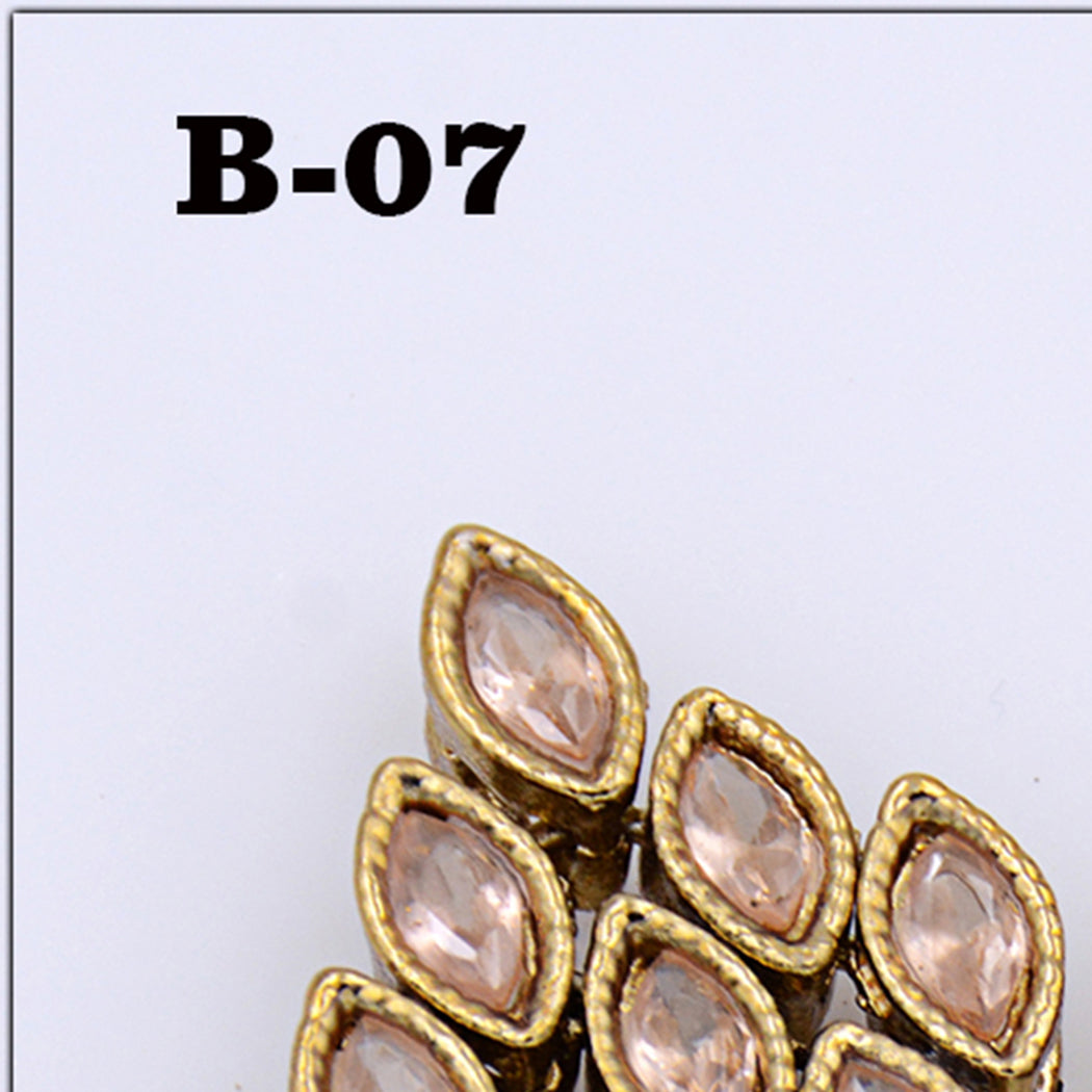 Fancy Kundan Button – Button Corner