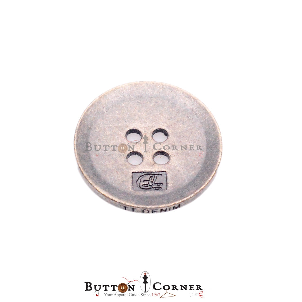 TD 4 Hole Metal Suiting Button – Button Corner