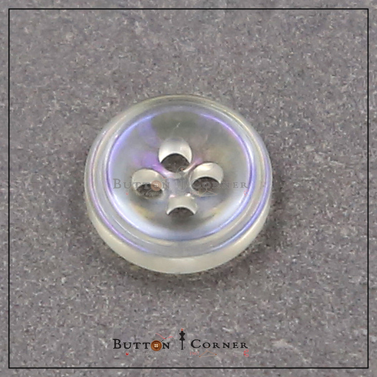 4 Hole Plastic Shirt Button – Button Corner