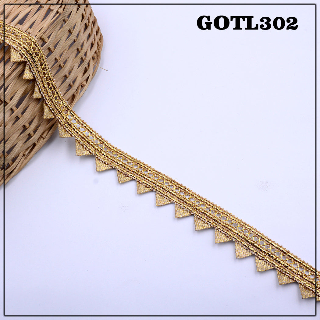 Fancy Gota Hanging Lace – Button Corner