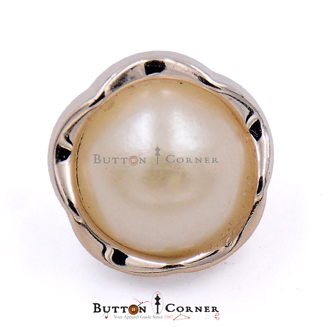 Weaving Border Pearl Shank Button – Button Corner