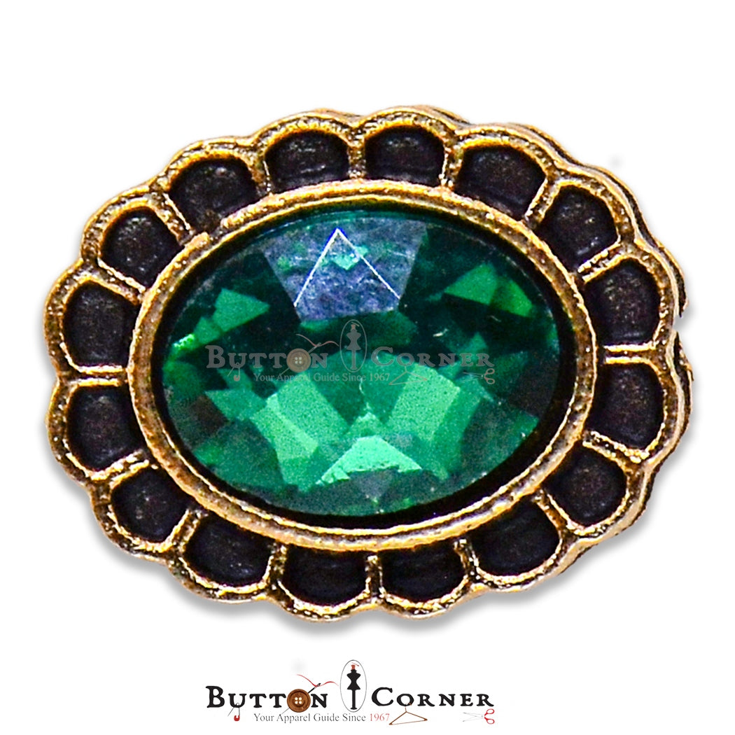 Oval Shape Design Fancy Button – Button Corner