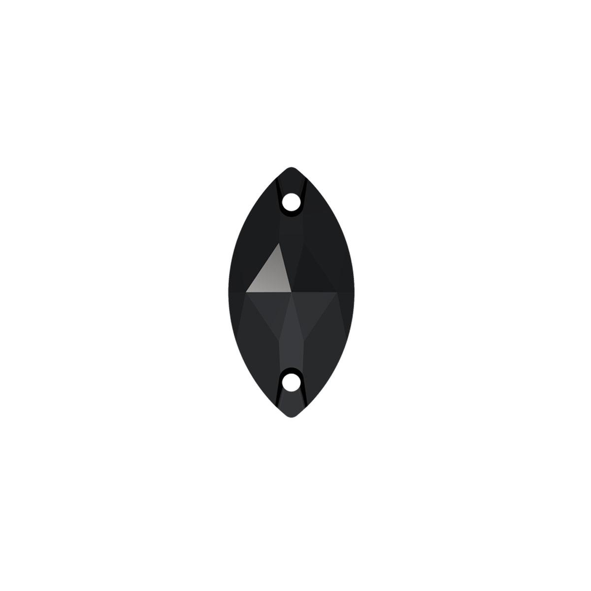 Oval Shape 2 Hole Swarovski Button – Button Corner