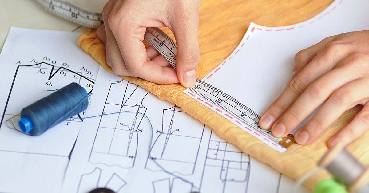 Pattern & Measuring Tools – Button Corner