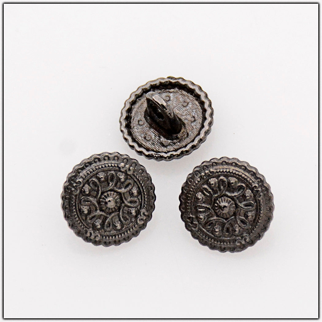 Victorian Metal Shirt Button – Button Corner