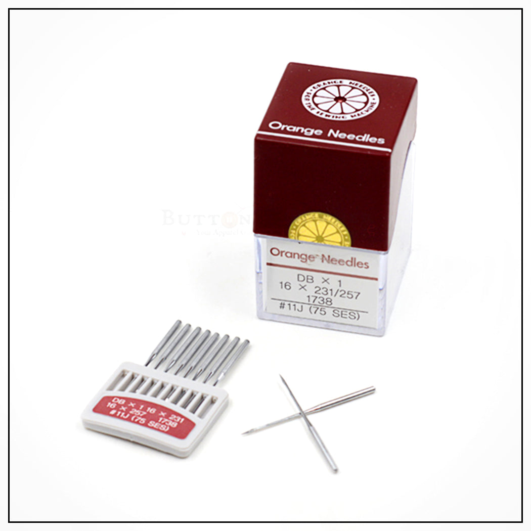 Sewing Machine Needles (Orange) – Button Corner