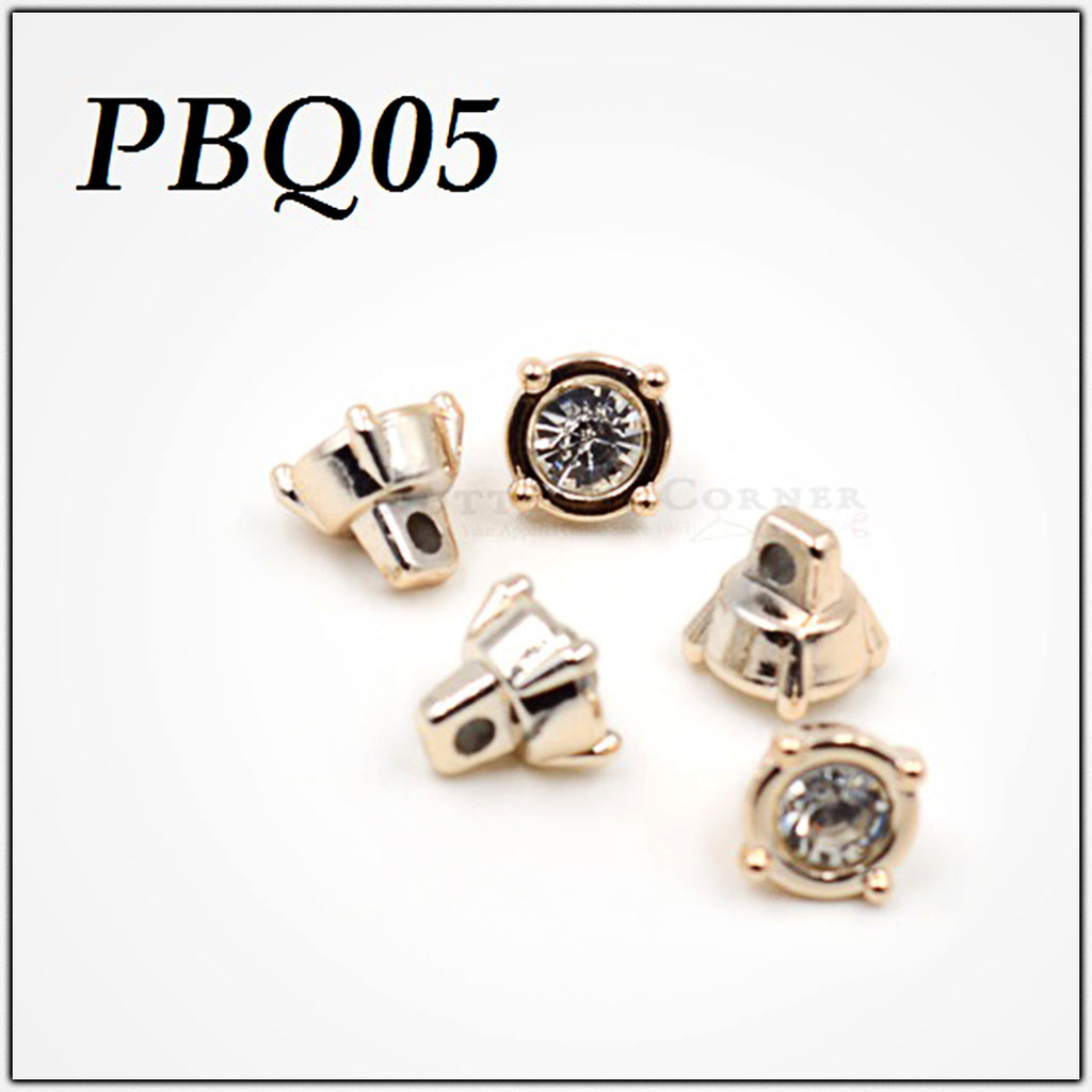 Border Design Crystal Shank Button – Button Corner