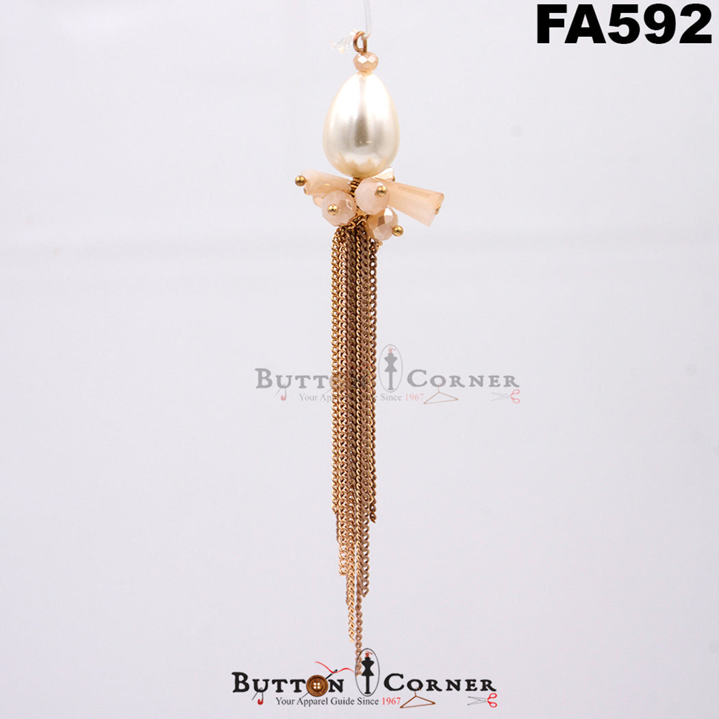 Fancy Cut Dana Pearl Hanging Button – Button Corner