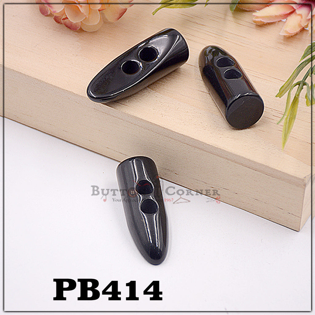 Bullet Shape 2 Hole Toggle Button – Button Corner