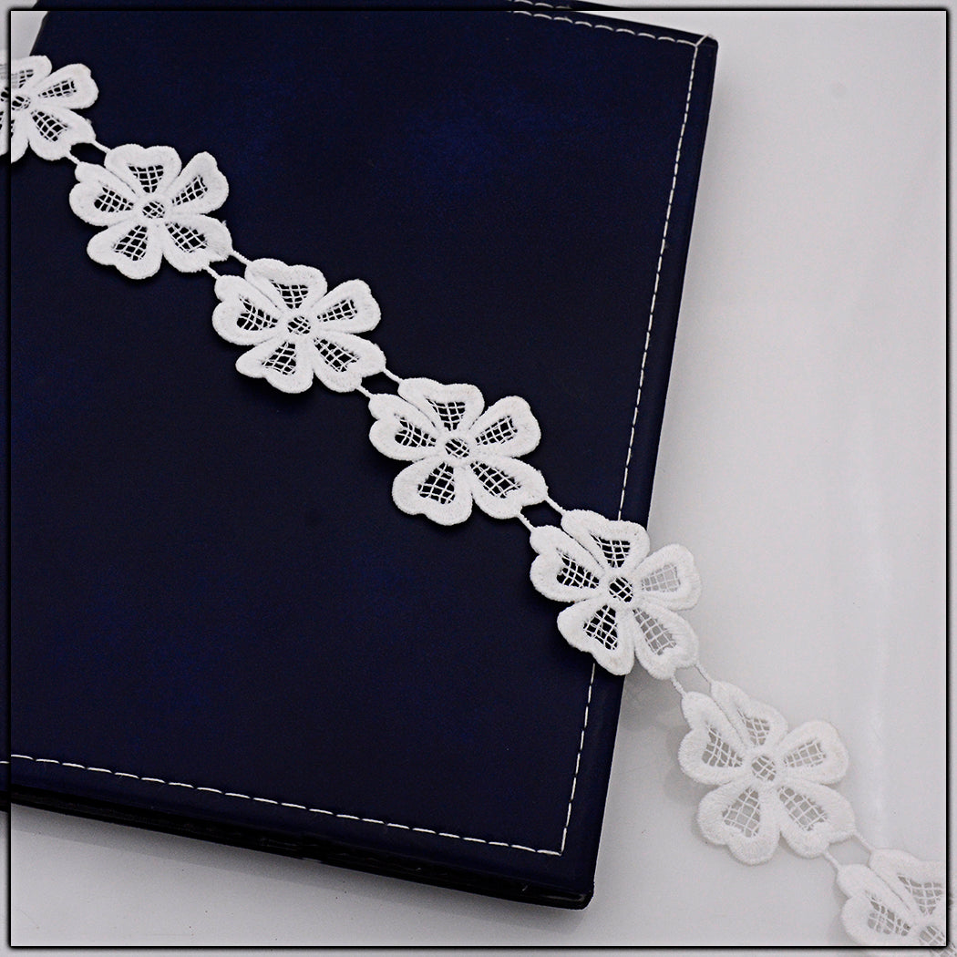 Shuttle Applique Lace – Button Corner