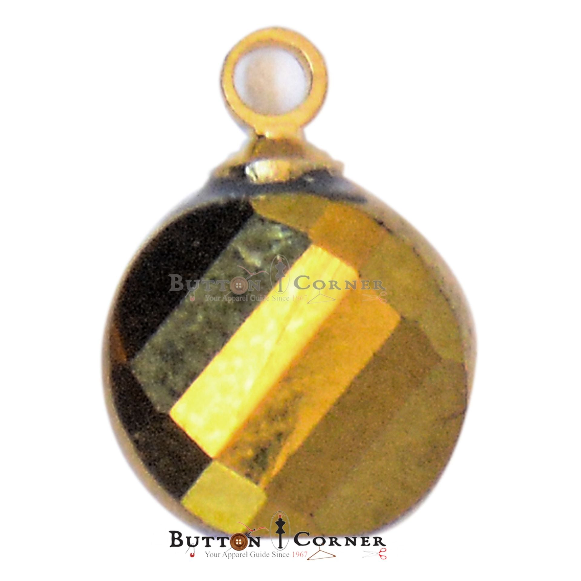 Metal Hook Crystal Button – Button Corner