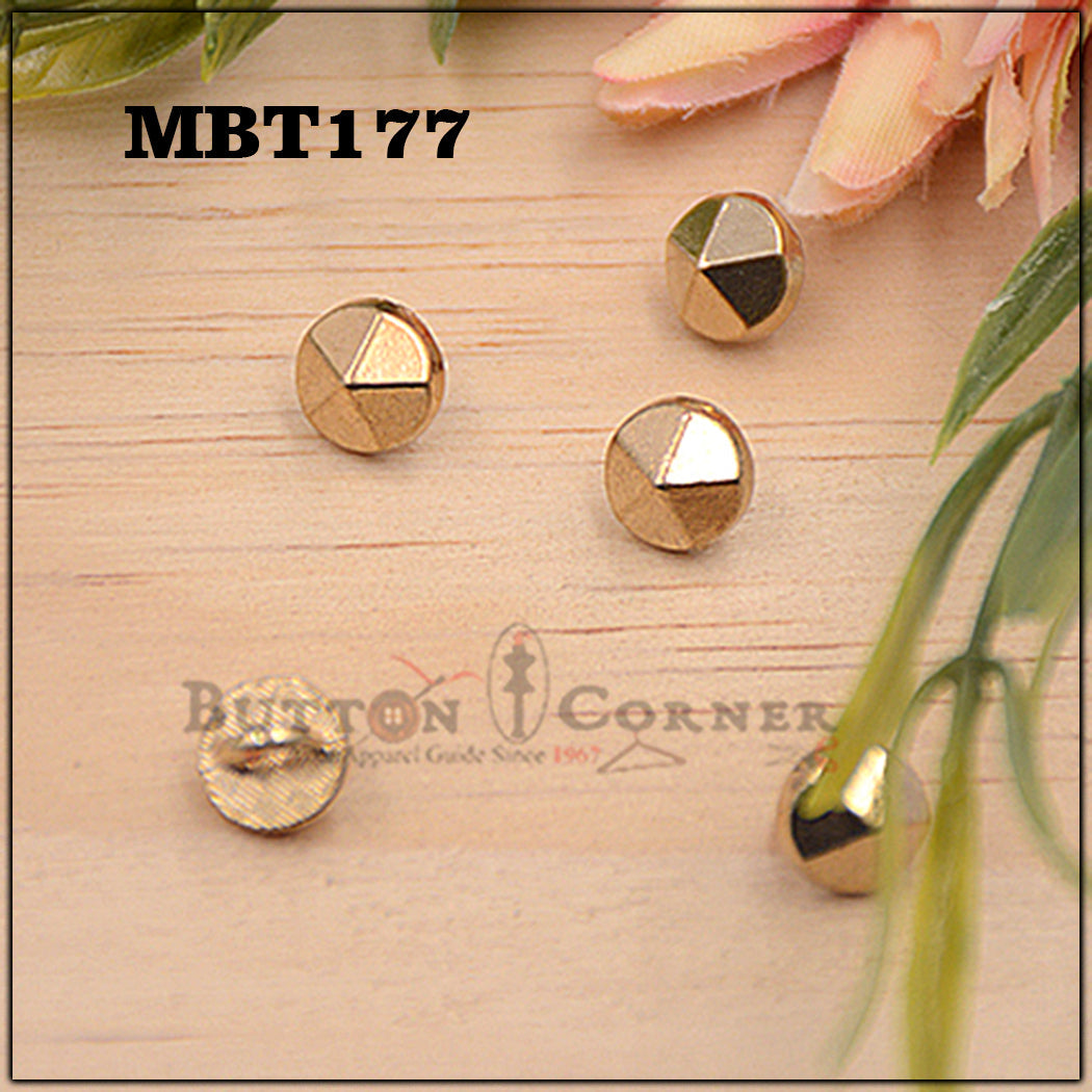 Pyramid Shape Metal Shank Button – Button Corner