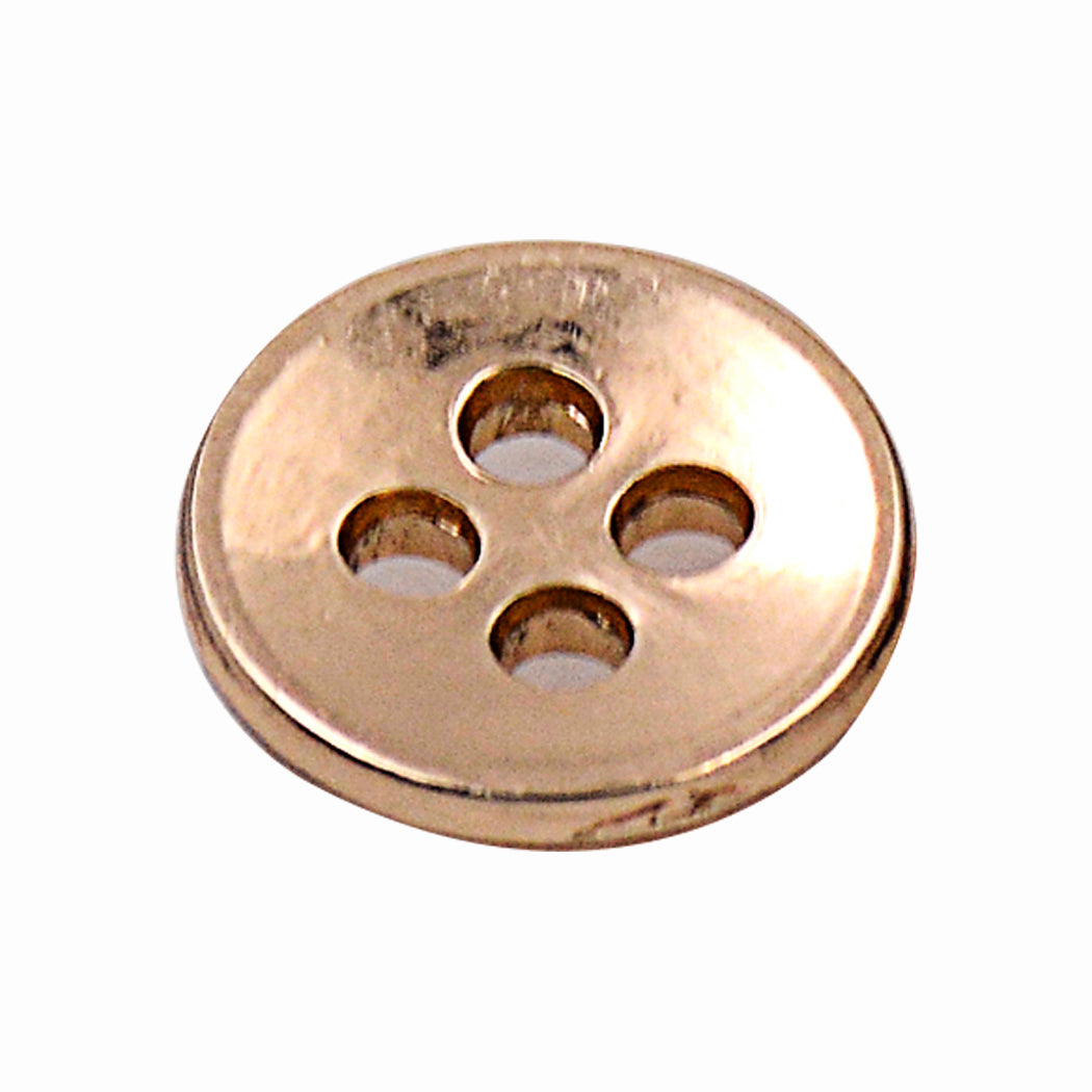 Flat 4 Hole Metal Shirt Button – Button Corner