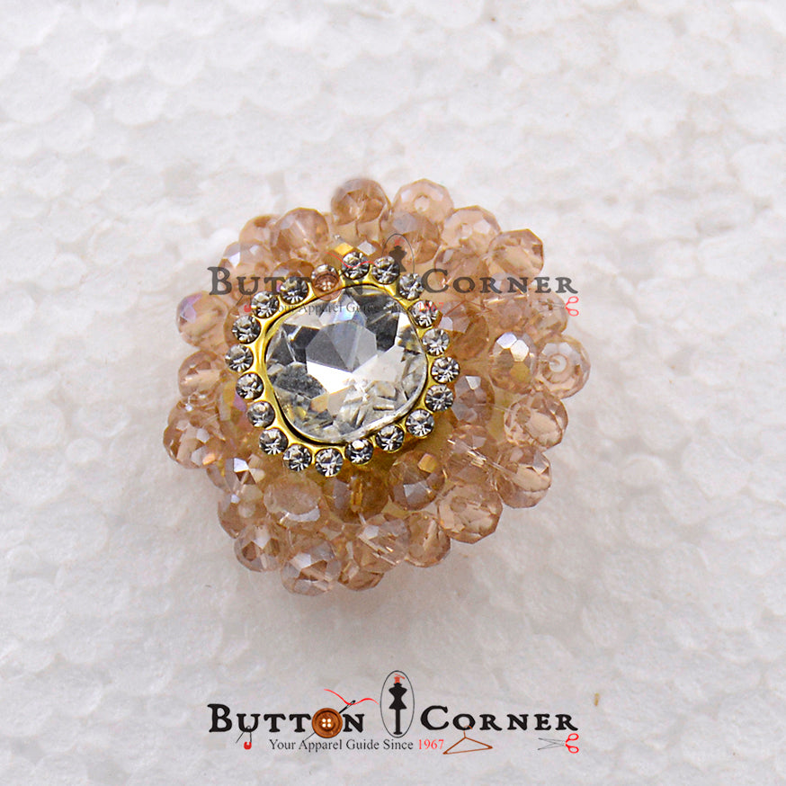 Fancy Crystal Button – Button Corner