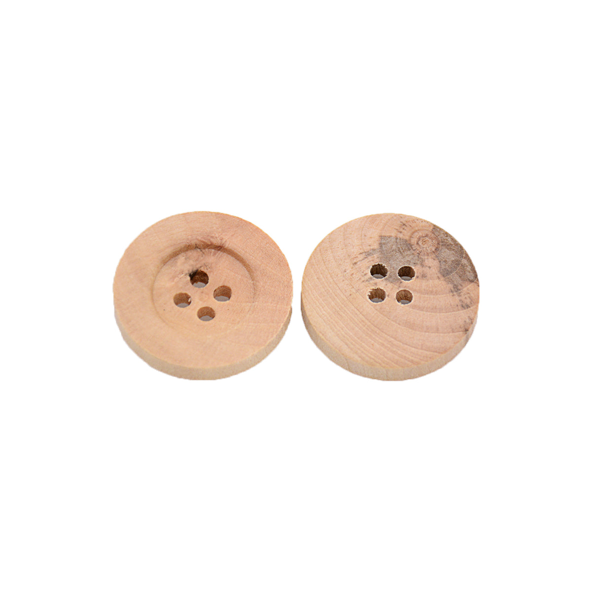 Slope Shape 2 Hole Wooden Button – Button Corner