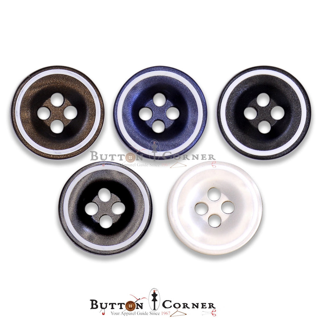 Rod Button With Border Outline – Button Corner