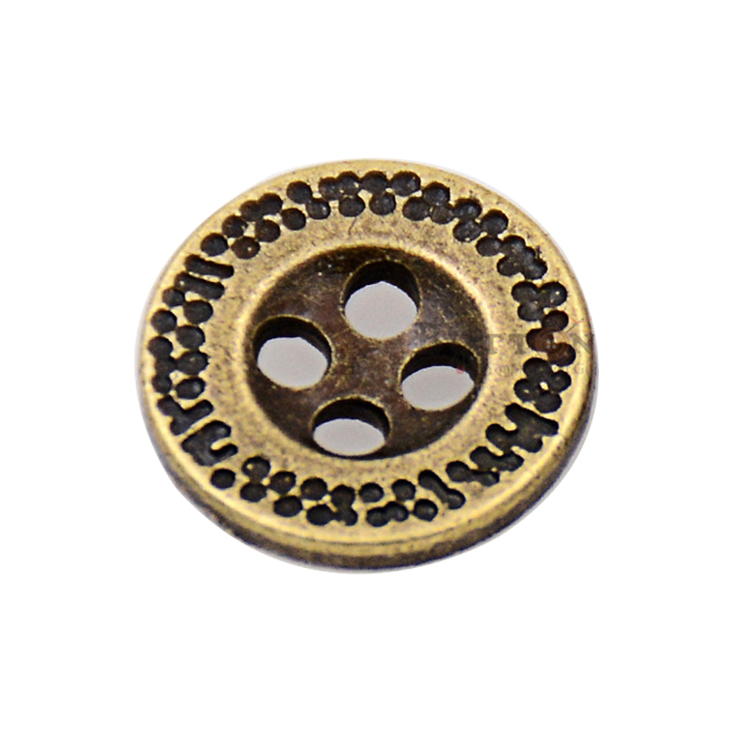 Dotted Design 4 Hole Shirt Button – Button Corner