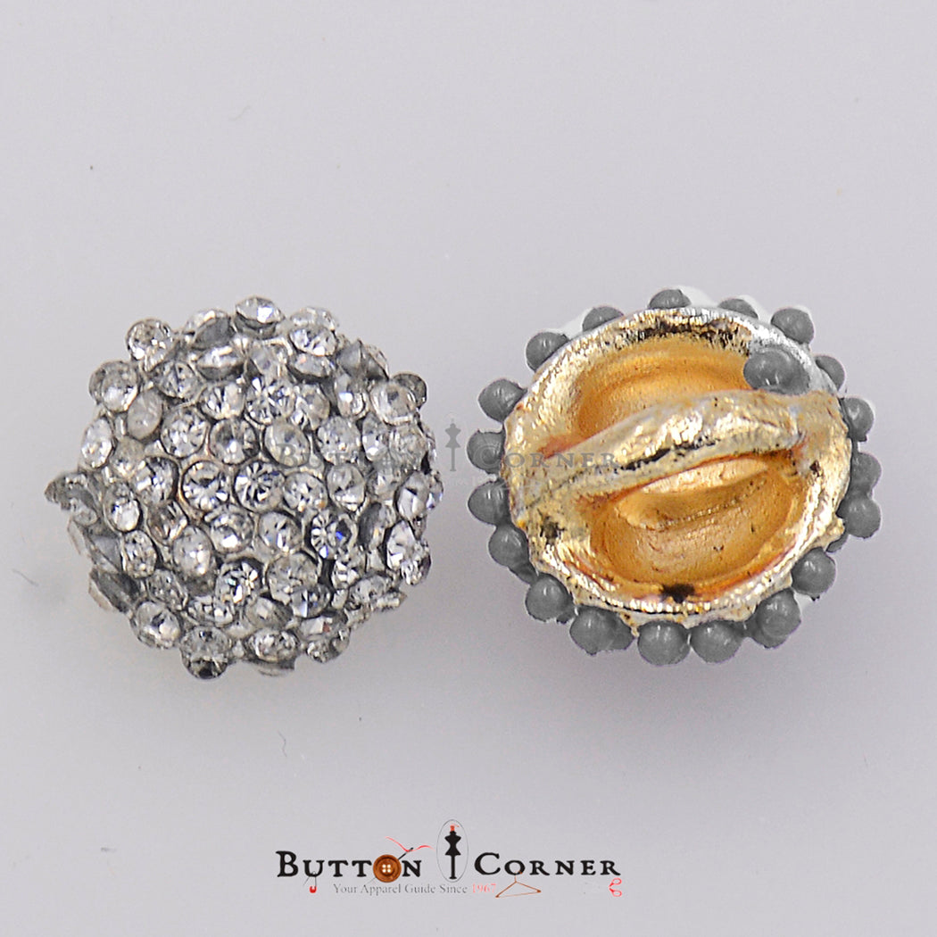 Fancy Pearl Half Ball Button – Button Corner