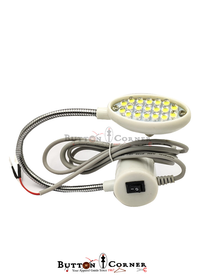 Flexible Sewing Machine Led Light – Button Corner