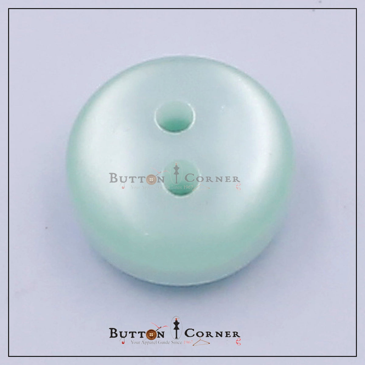Bunty Plain 2 Hole Plastic Button – Button Corner