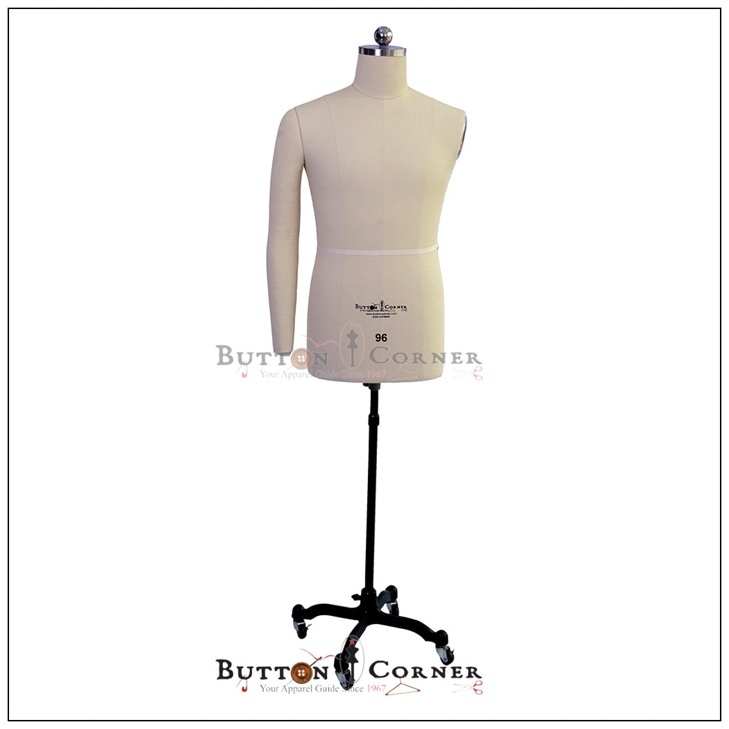 Semi Pin-able Male Mannequins – Button Corner