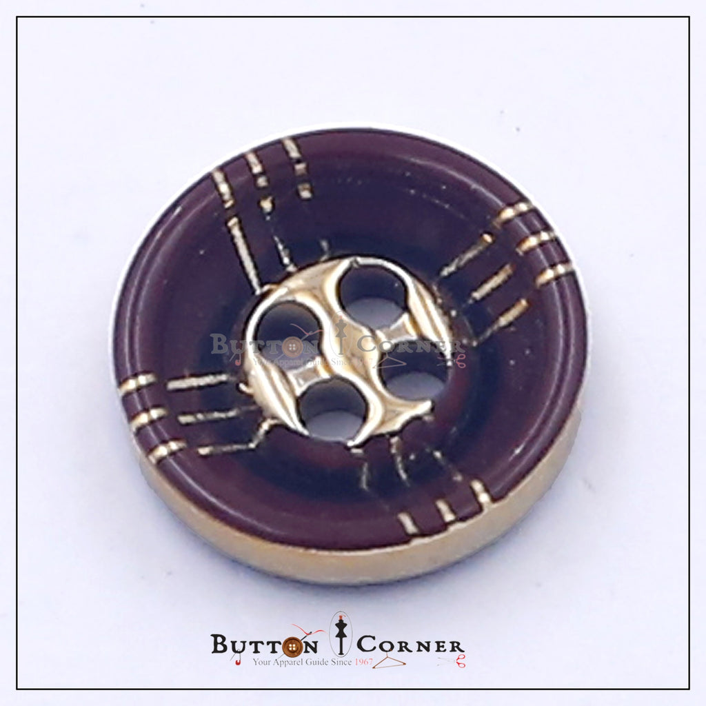 3 Line Design 4 Hole Plastic Button – Button Corner