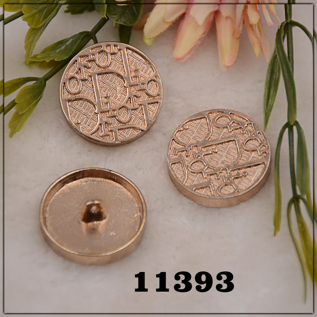 Dior Logo Metal Suiting Button – Button Corner