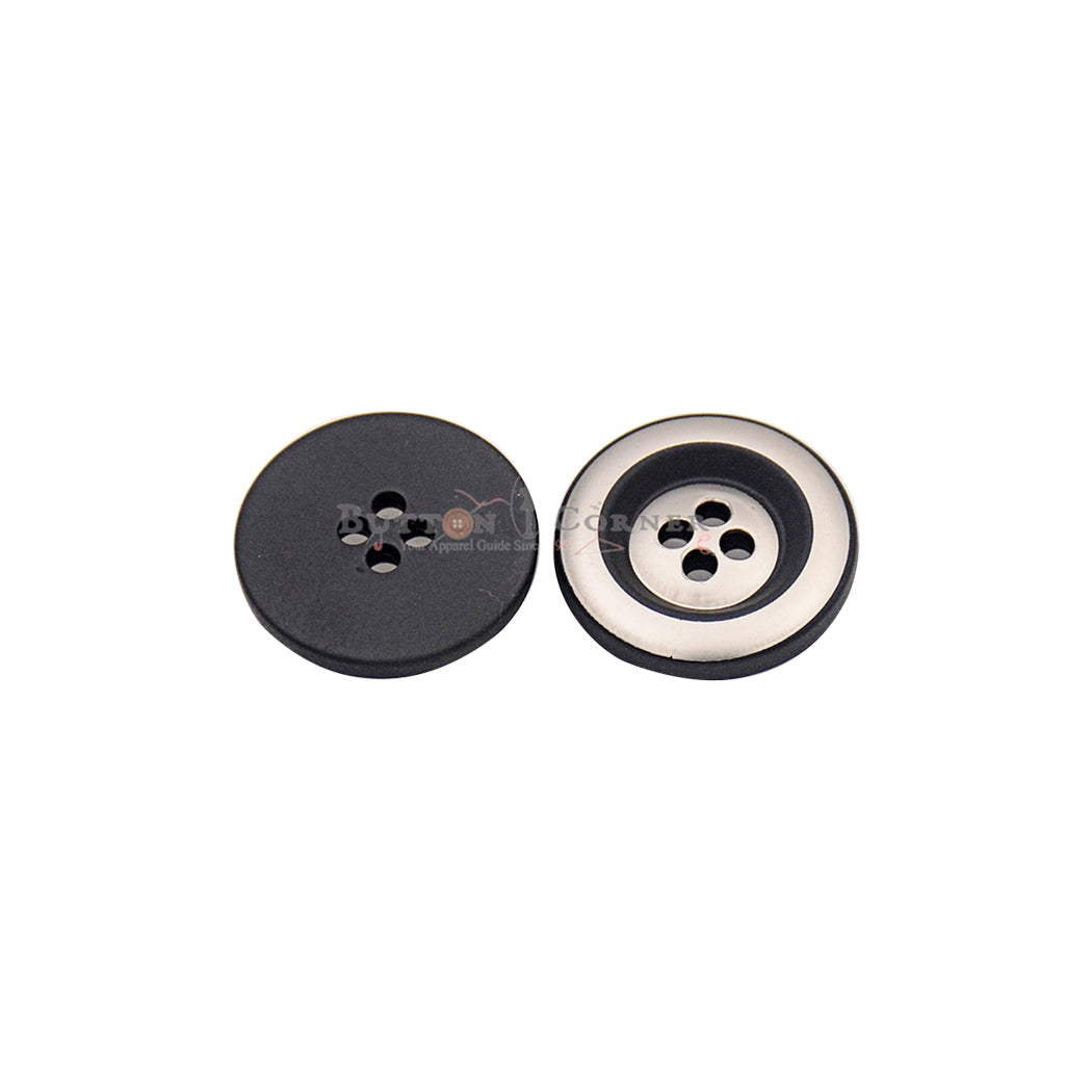Round with 4 Hole Metal Suiting Buttons – Button Corner