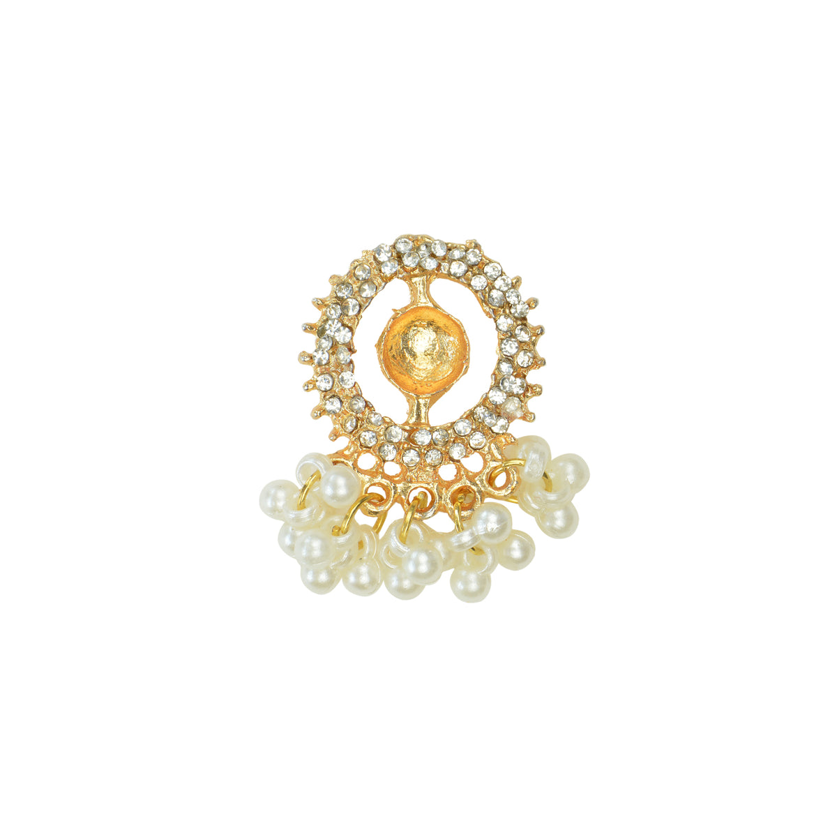 Fancy Button With Hanging Pearls – Button Corner