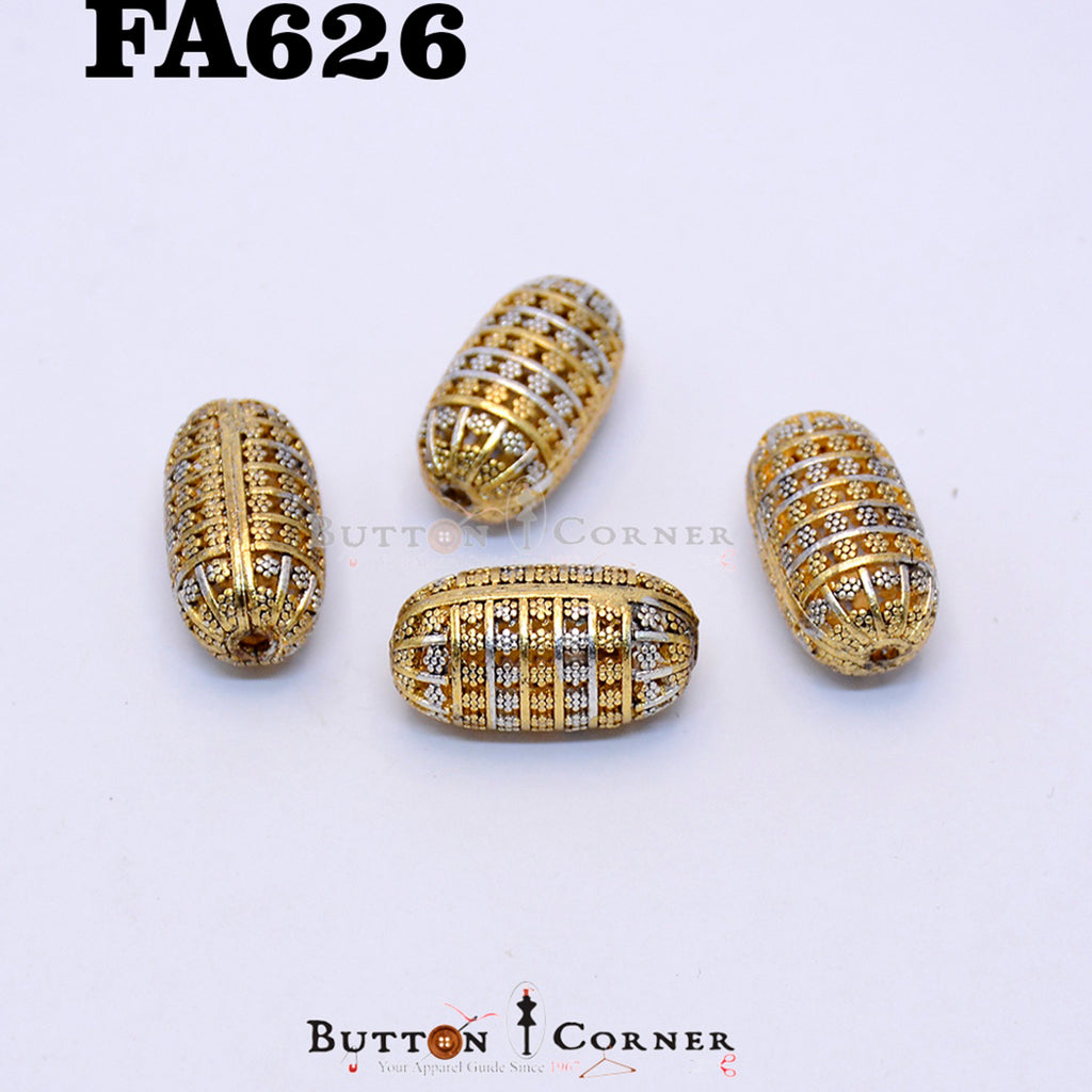 Fancy Metal Round Hanging Button – Button Corner