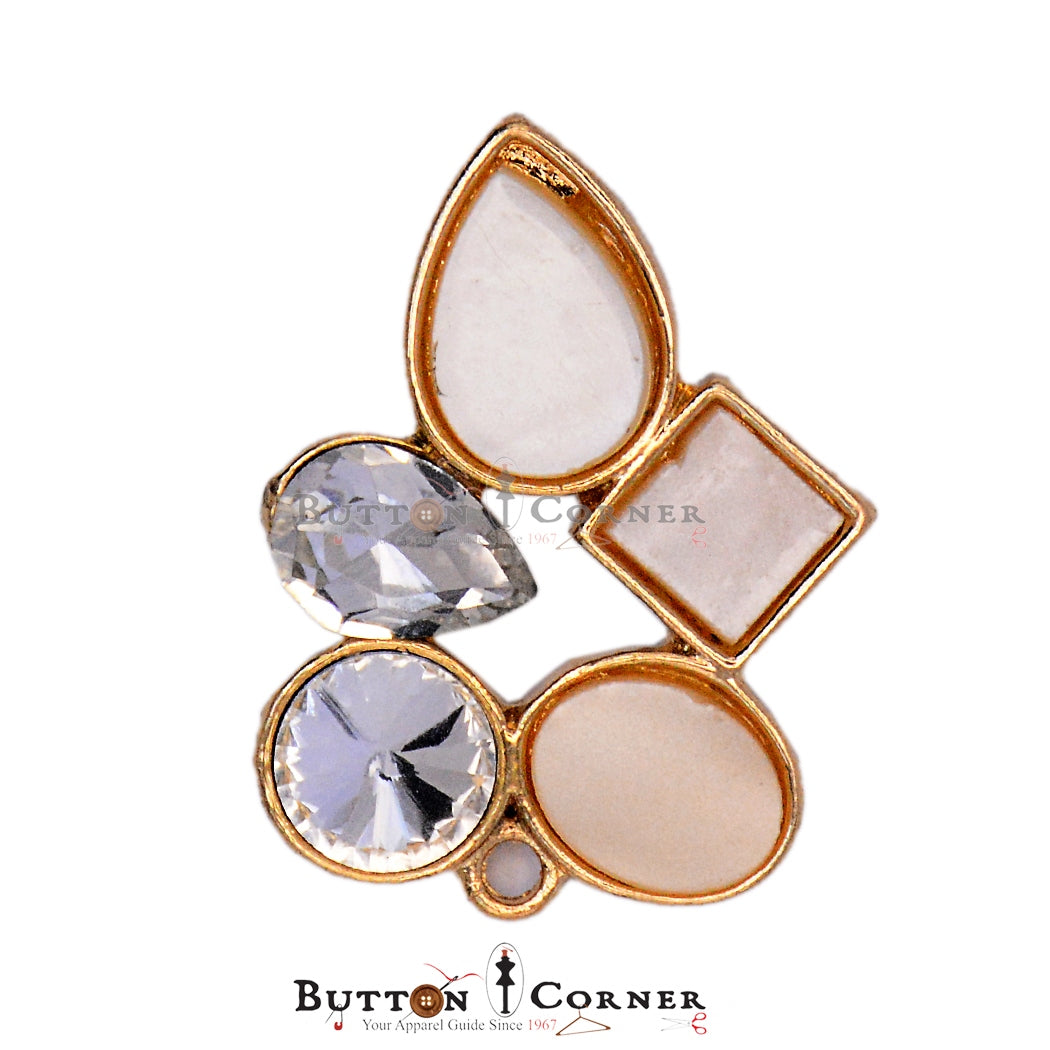Fancy Marble Button – Button Corner