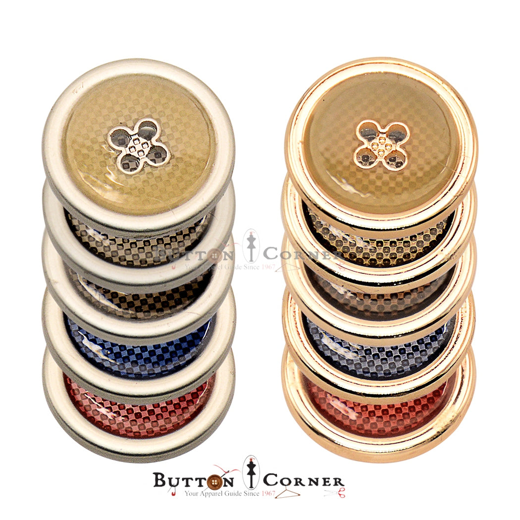 Round Shape Flat Lamination Button – Button Corner