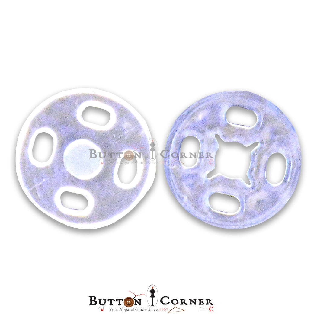 Round Plastic Press-stud – Button Corner
