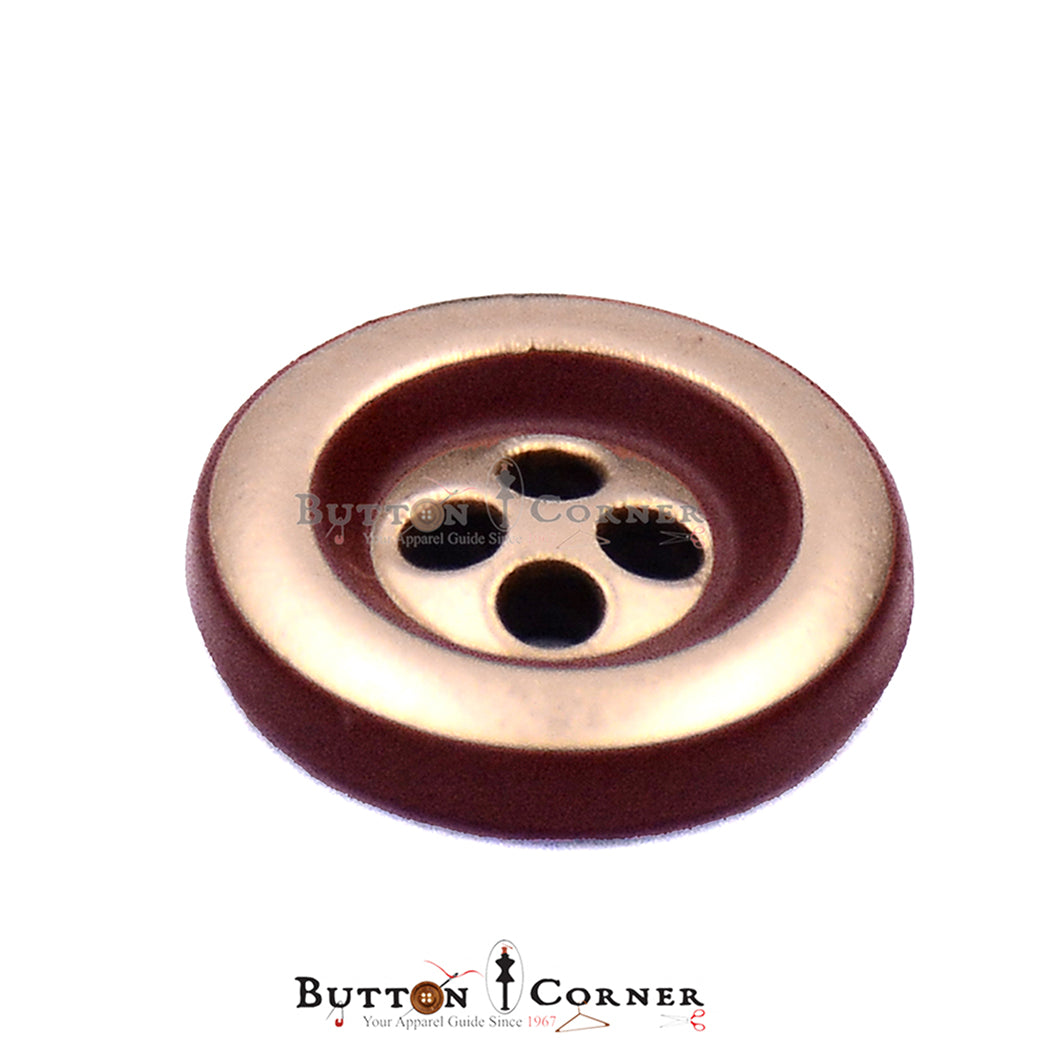 Round with 4 Hole Metal Suiting Buttons – Button Corner